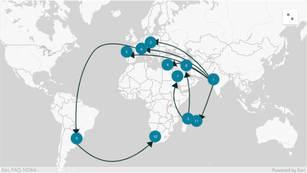 Mapping The Plague Pandemics | Earth.Org