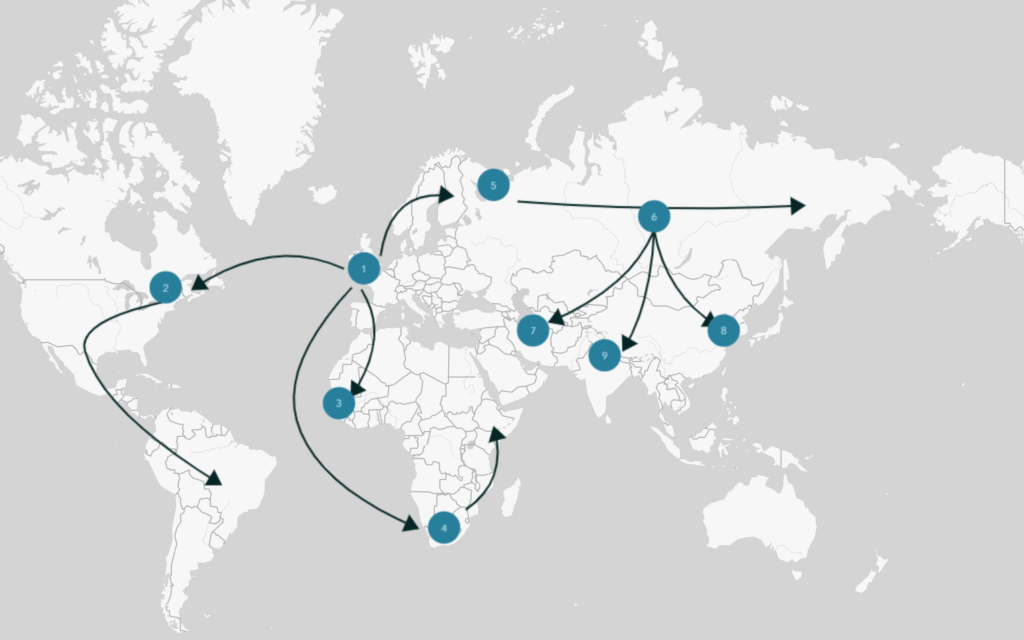 Pandemic Map: The Spanish Flu | Earth.Org - Past | Present | Future