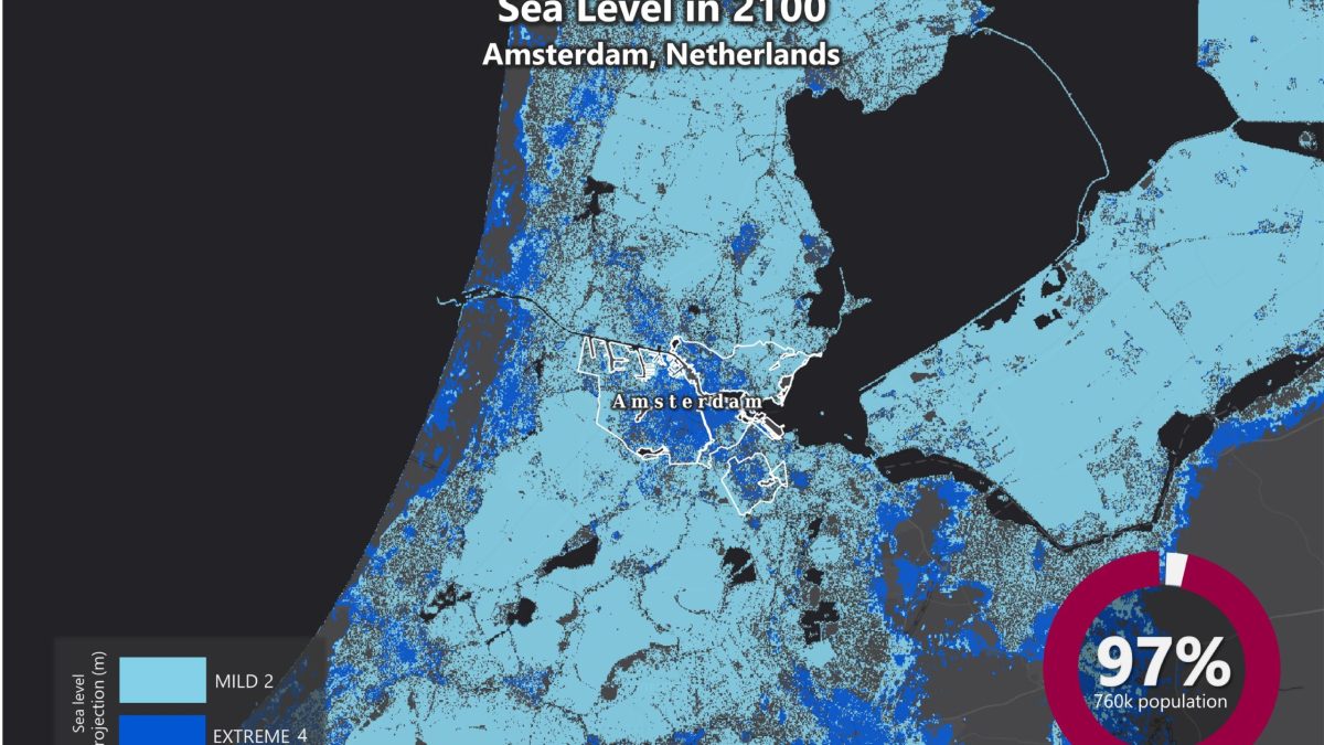 Sea Level Rise Interactive Map
