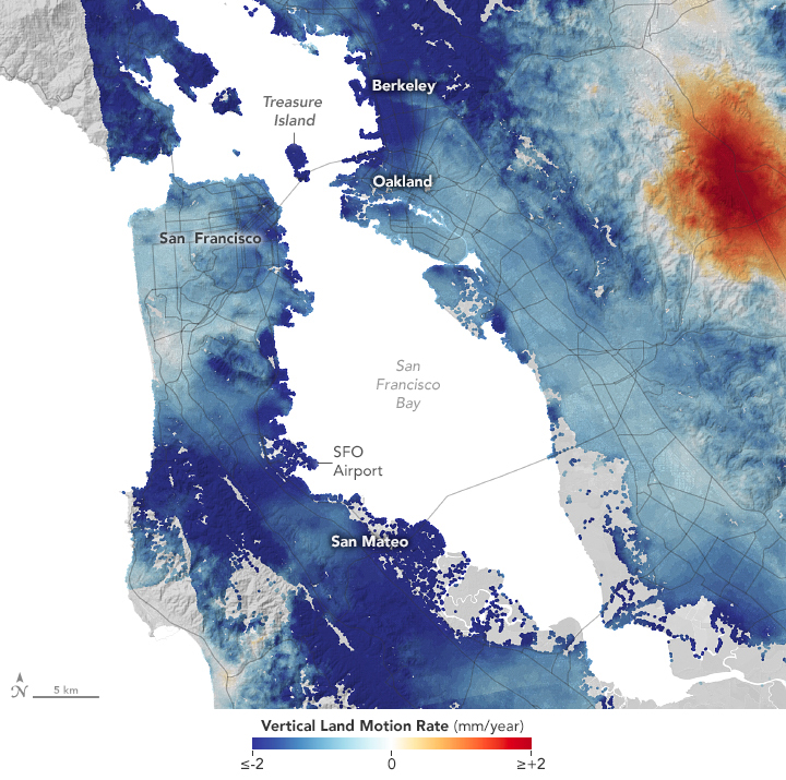 Subsidence and Sea Level Rise in California | Earth.Org
