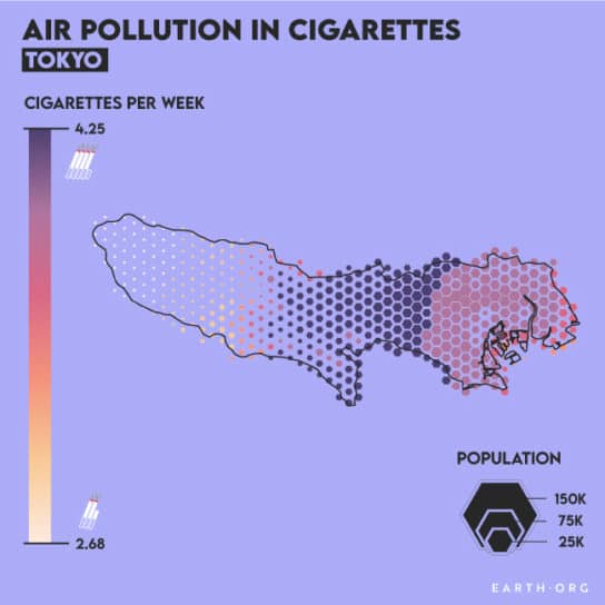 Air Pollution Mapping in Tokyo | Earth.Org