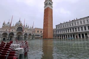 Venice Flood Barrier Saves Italian City From Record-High Tides, But Sea ...