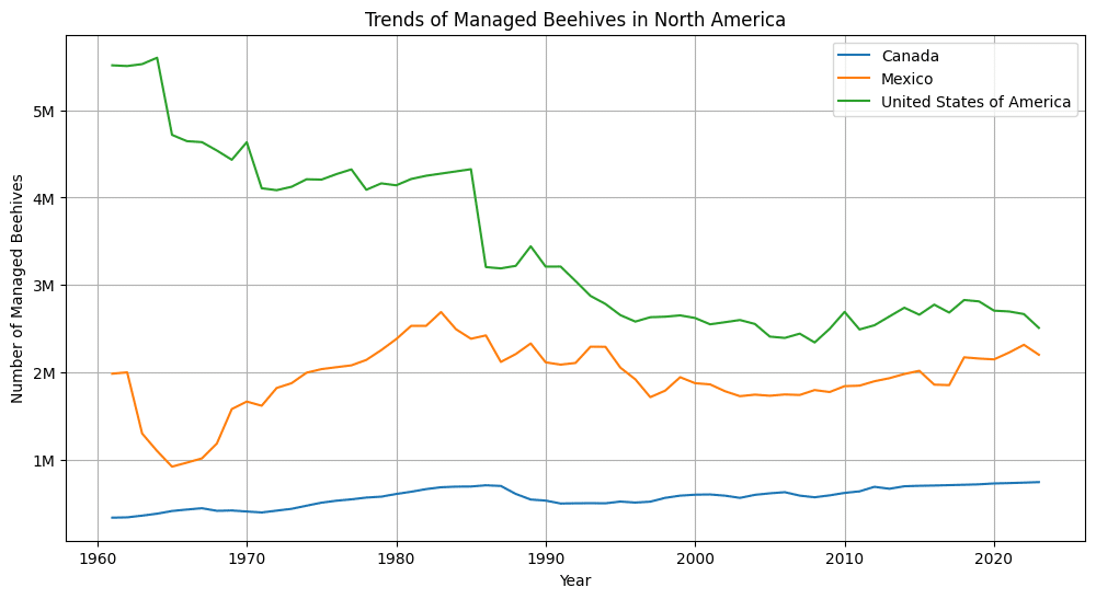 Bees Are Not Declining Everywhere: A Global Perspective